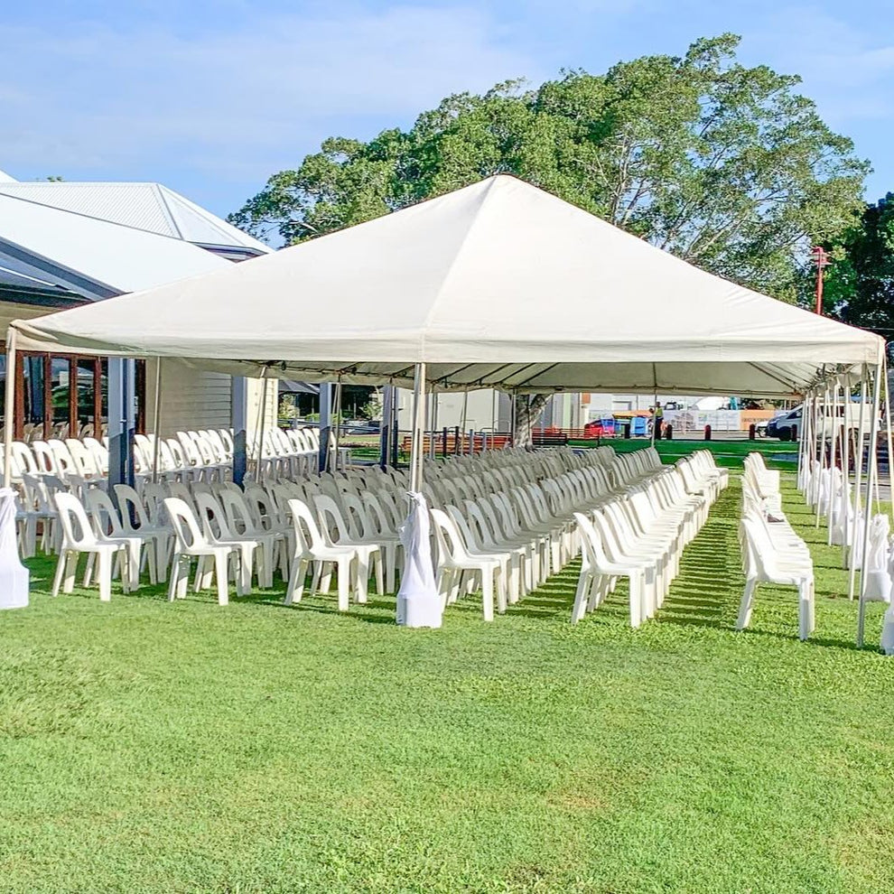 Frame Marquee 6m Wide x 6m Long – Delux Party Hire
